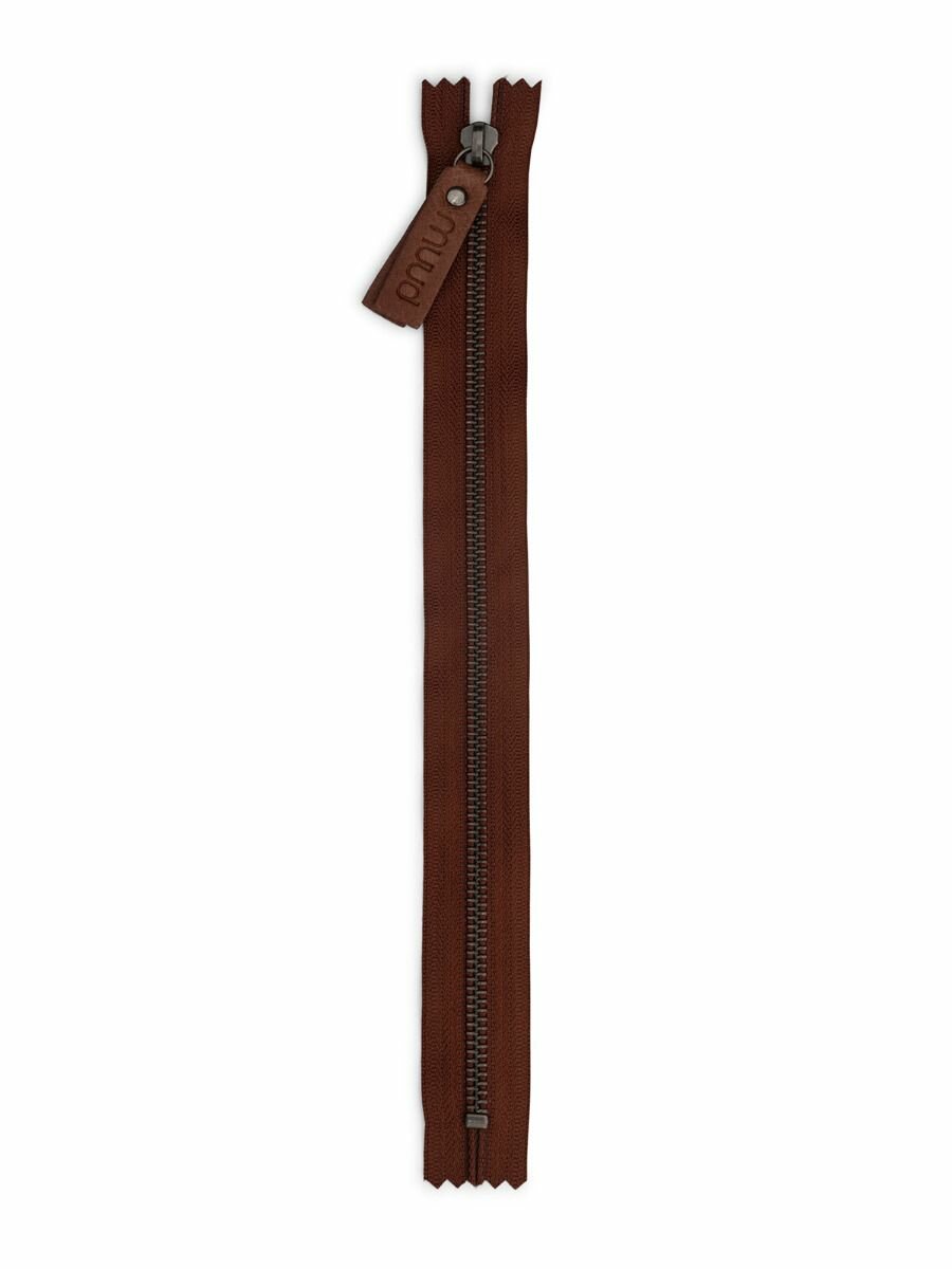 Молния Carin для сумки Rich Brown, MUUD, в пластиковой упаковке