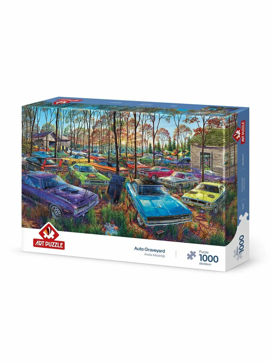 ART PUZZlE Парк старых авто 1000 дет.