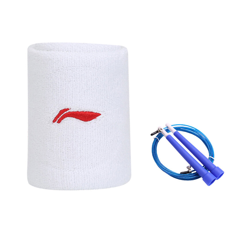 Напульсники унисекс Li Ning, черные/белые, OneSize EU