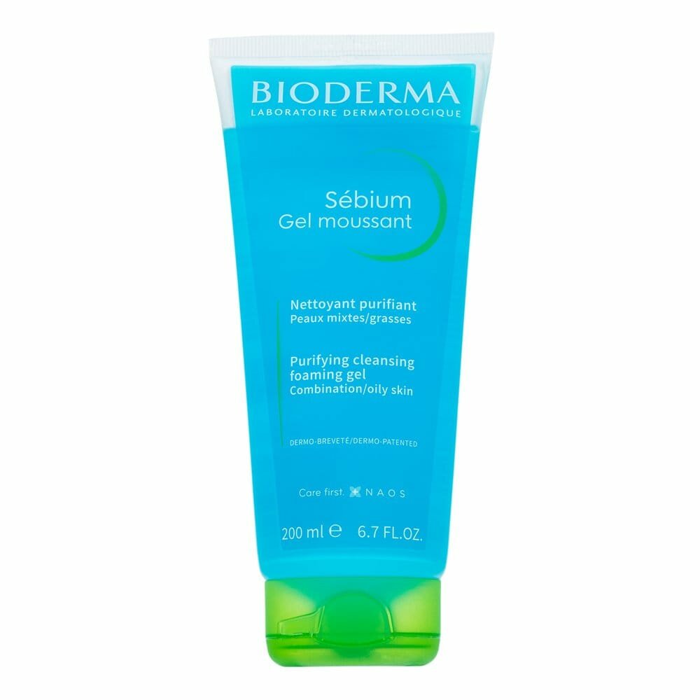 Средство для умывания Bioderma S bium Purifying Cleansing Foaming Gel 200 мл