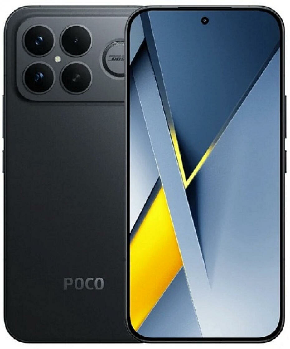 Смартфон Poco F8 Ultra, AMOLED, NFC, 5G, 16/512Gb, Black (Черный)