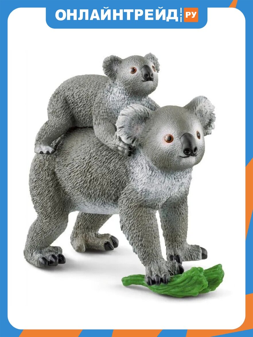 Фигурка Schleich 42566 Мать-коала с младенцем