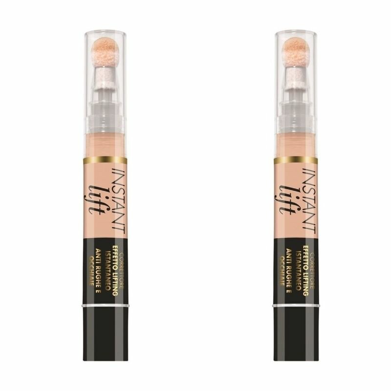 Deborah Milano Консилер Instant lift concealer, тон 0 белоснежно розовый, 4.2 г, 2 шт