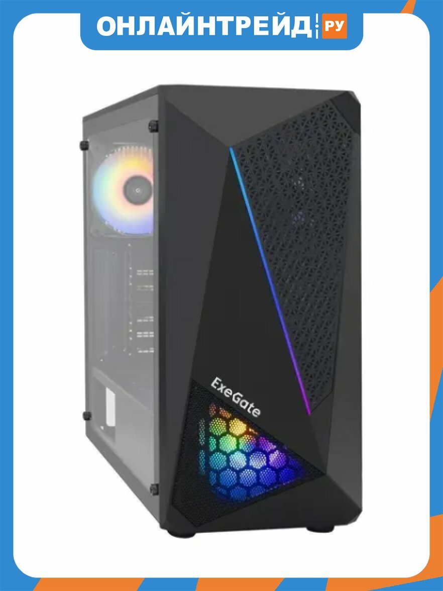 Корпус Exegate EVO-8225, черный (EX292858RUS)