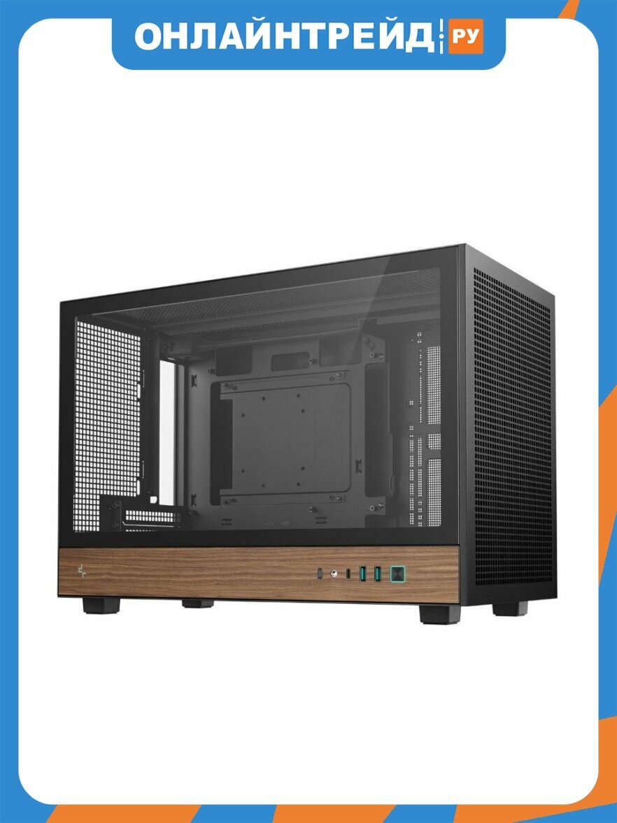 Корпус Deepcool CH260 Wood, черный