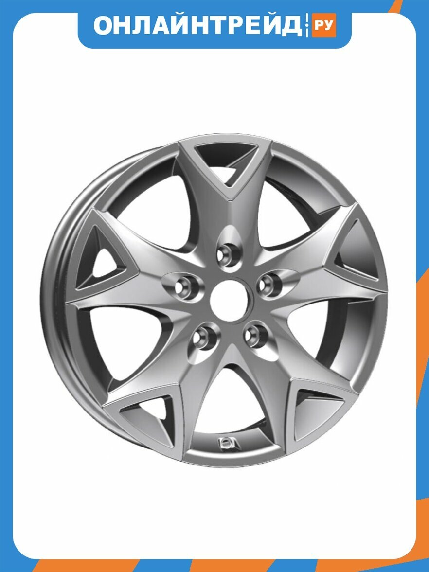 Диск Carwel Конго 1615 6.5x16/5x108 D65.1 ET42 SLT