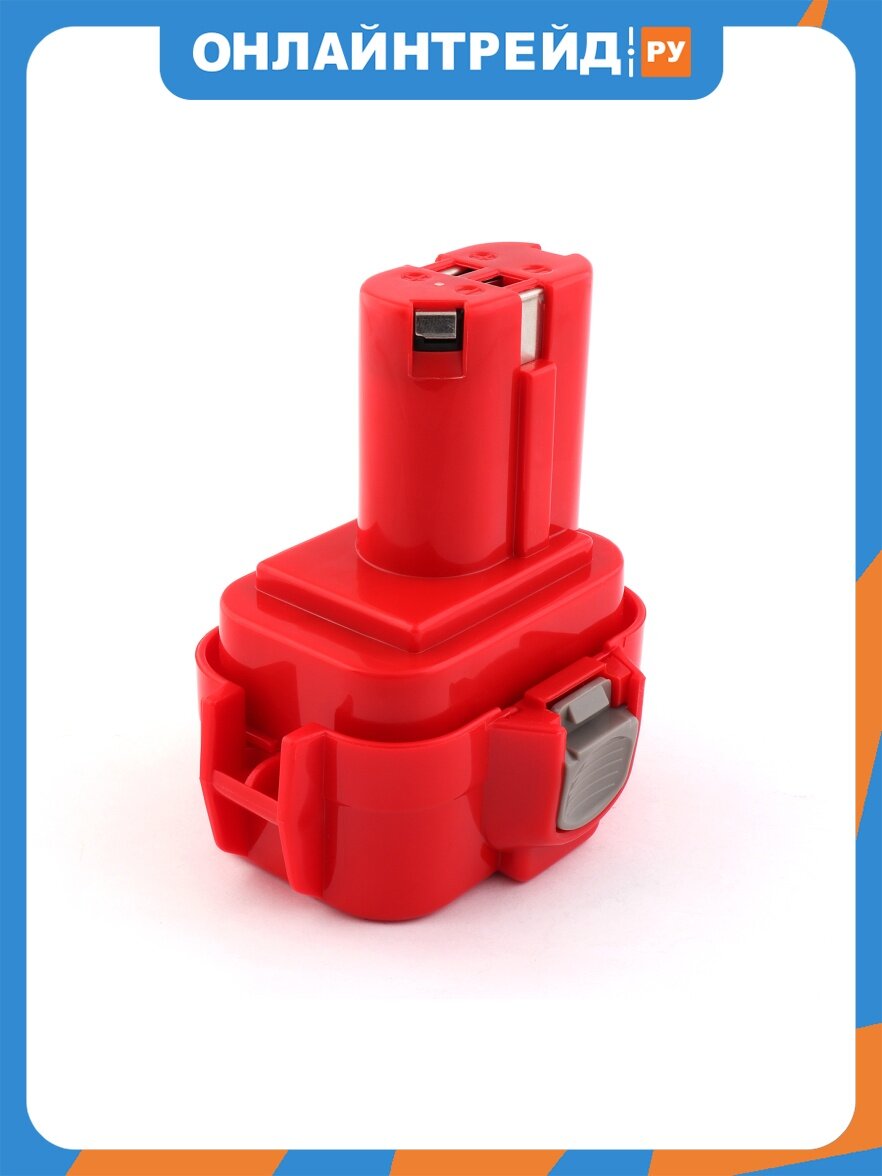 Аккумулятор Topon для Makita DA. 9.6V 3.0Ah (Ni-Mh) PN: 193058-7.