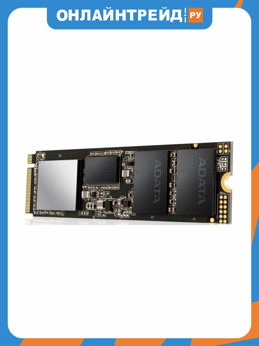 SSD диск Adata XPG SX8200 Pro, 512 Гб, M.2 2280, PCIe Gen3x4 (ASX8200PNP-512GT-C)