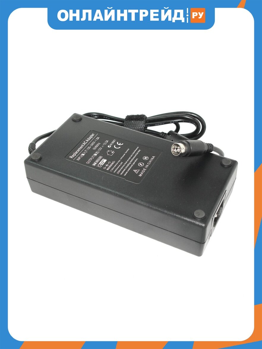 Блок питания VB Parts AMPERIN для монитора и телевизора LCD 12V 12.5A (4Pin) OEM