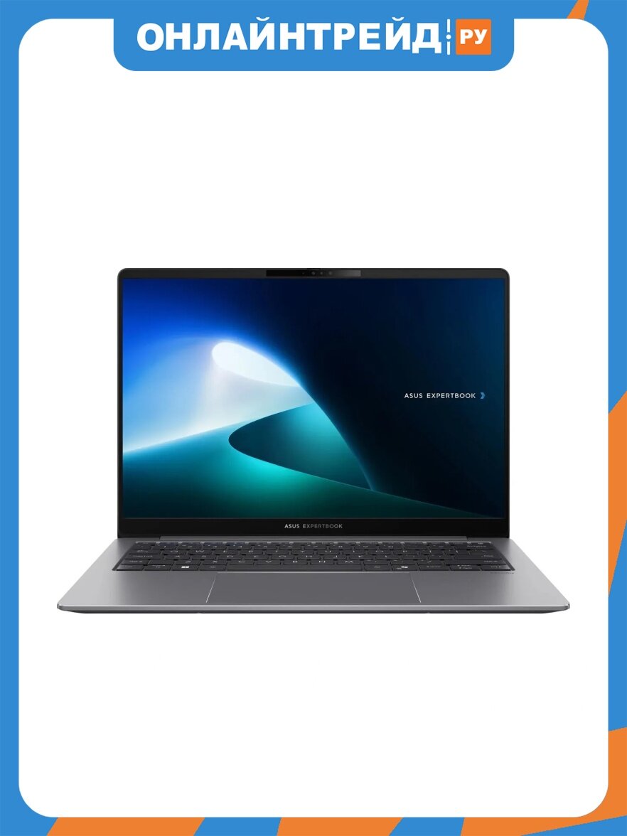 Ноутбук Asus ExpertBook P5405CSA-NZ0304 14" WQXGA IPS 60Hz 400nits Ultra 7 258V(2.2ГГц), 32Гб LPDDR5x, SSD 1Тб, Arc Graphics, без ОС, Misty Grey