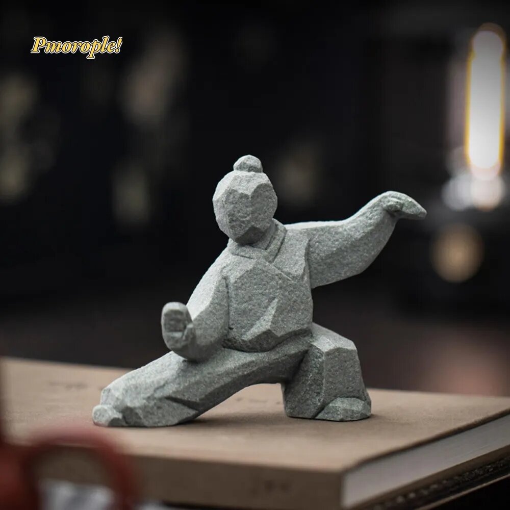 Фигурка декоративная B, искусственный камень, Тайцзи, 12.5 см