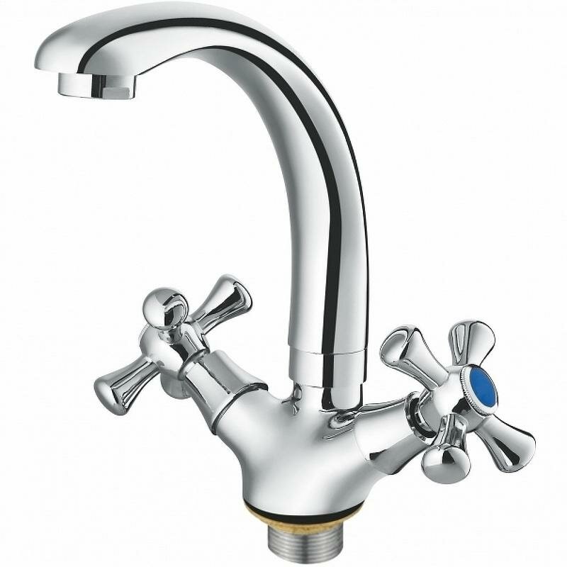 Смеситель для кухни Viko V-15 V-1543 хром, вентильный, силумин