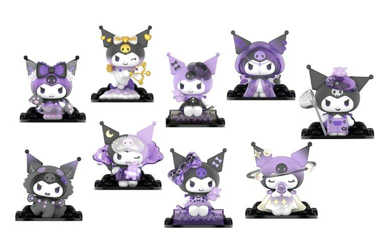 Коллекционные фигурки-сюрпризы унисекс TOP TOY Kuromi Sanrio Werewolf Collection, 8 шт.