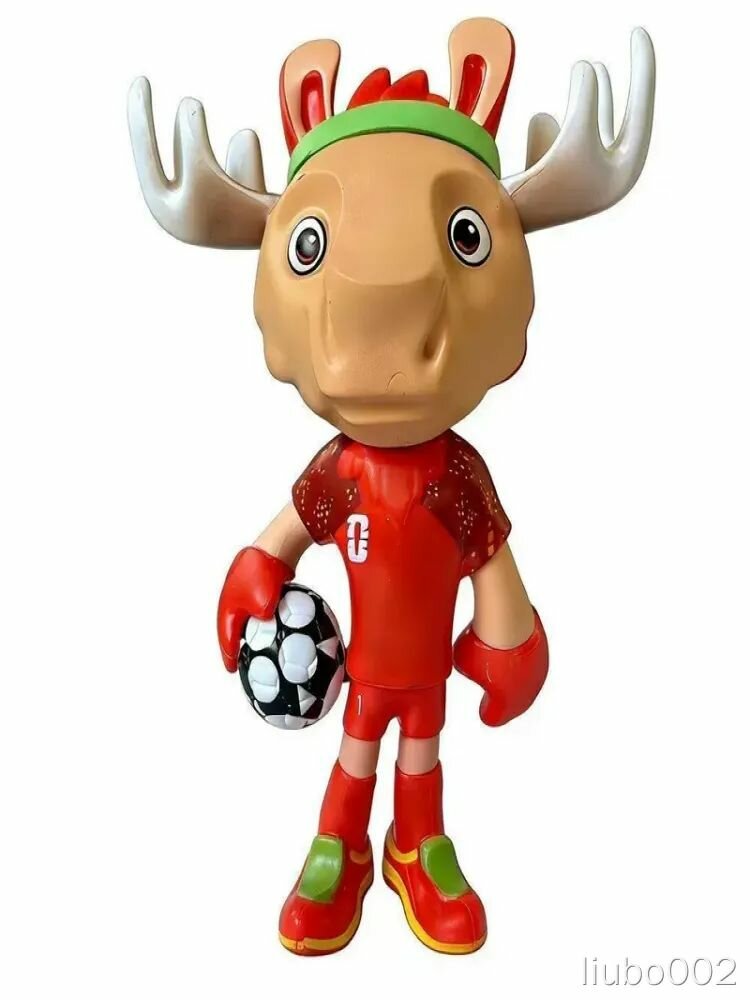 Талисман чемпионата мира с набором из 3 фигурок с футбольными мячами, FIFA2026, для детей, игрушка — фото 1