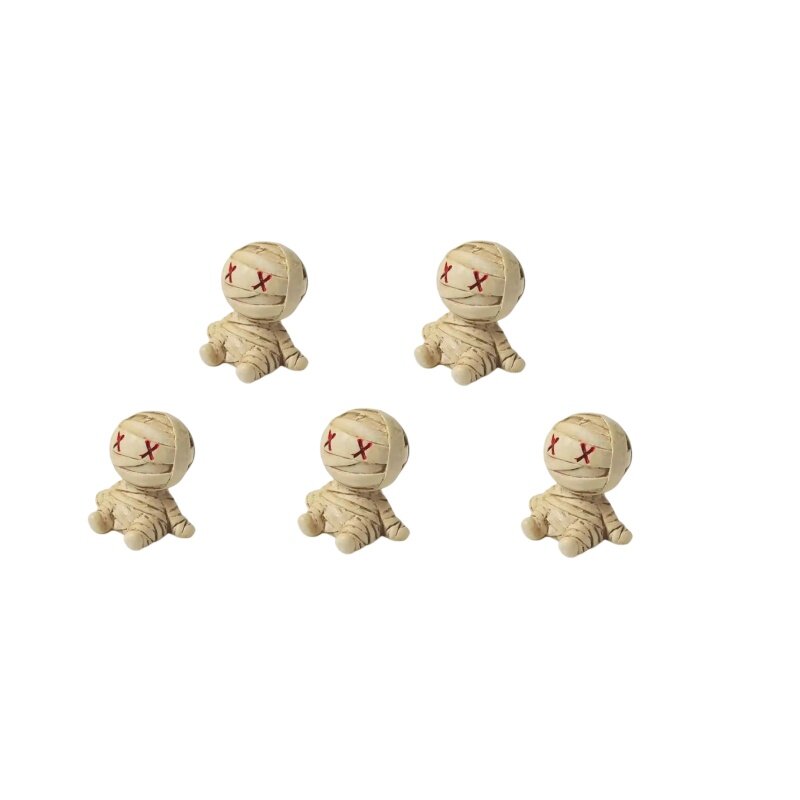 Фигурка унисекс KOUDIXIONG Мумия Террор Масштабная, Rotten Little Wooden Dolls (5 Pack)