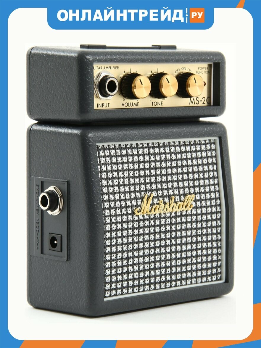 Гитарный комбоусилитель Marshall MS-2С Micro Amp, серый