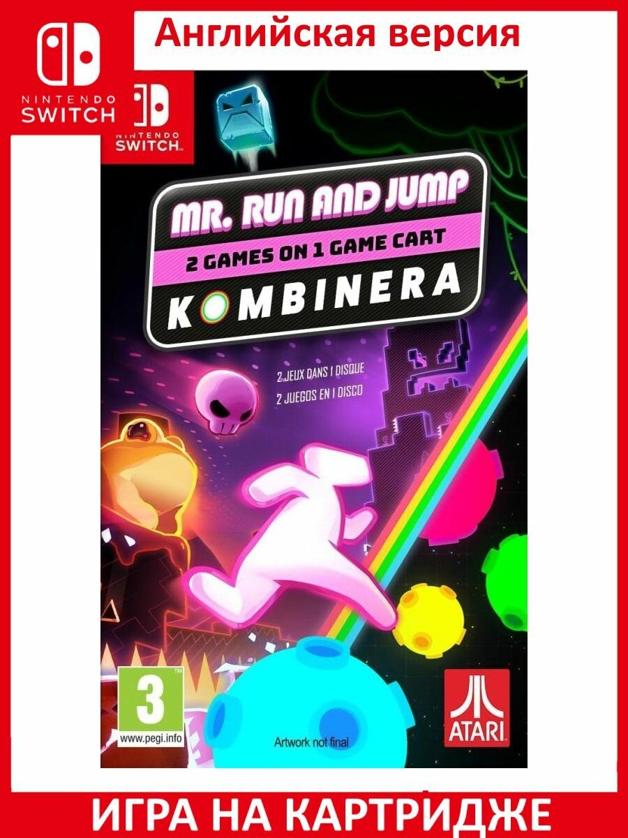 Игра Mr. Run and Jump Kombinera Adrenaline Pack Switch Картридж на Nintendo Switch Английская версия