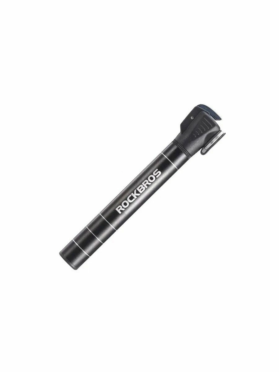 Велосипедный насос Rockbros RB JG-1040BBK, ручной, до 100psi, для велосипеда