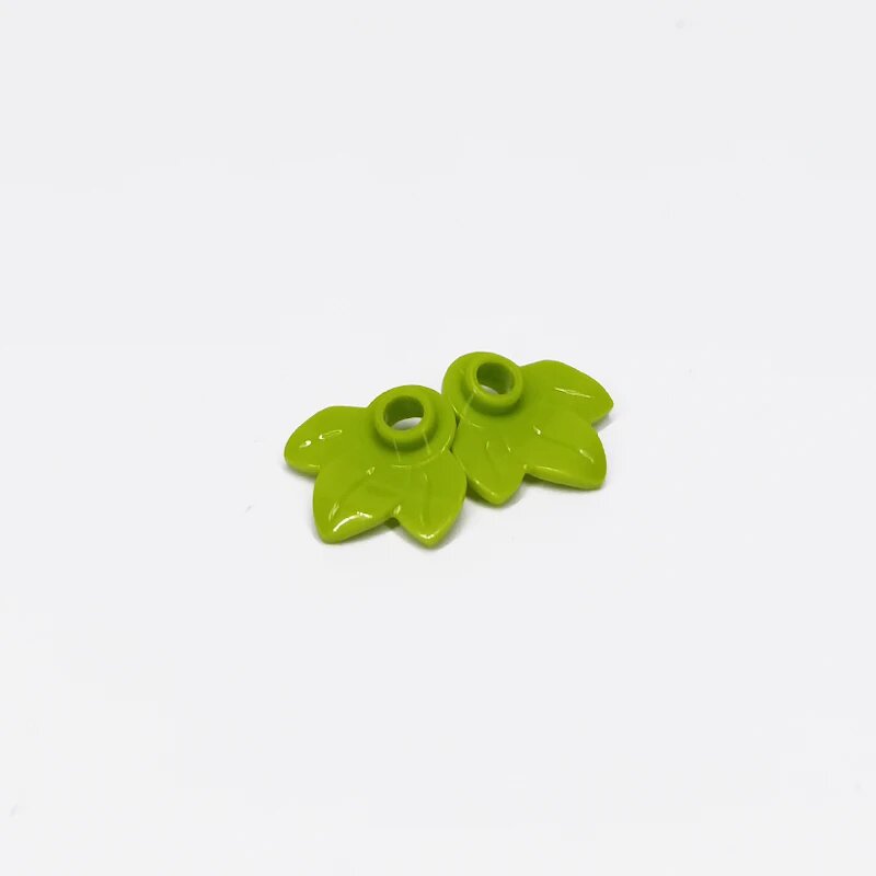 Блочный конструктор JIAJIALE круглая пластина с листьями fruit green 100pcs