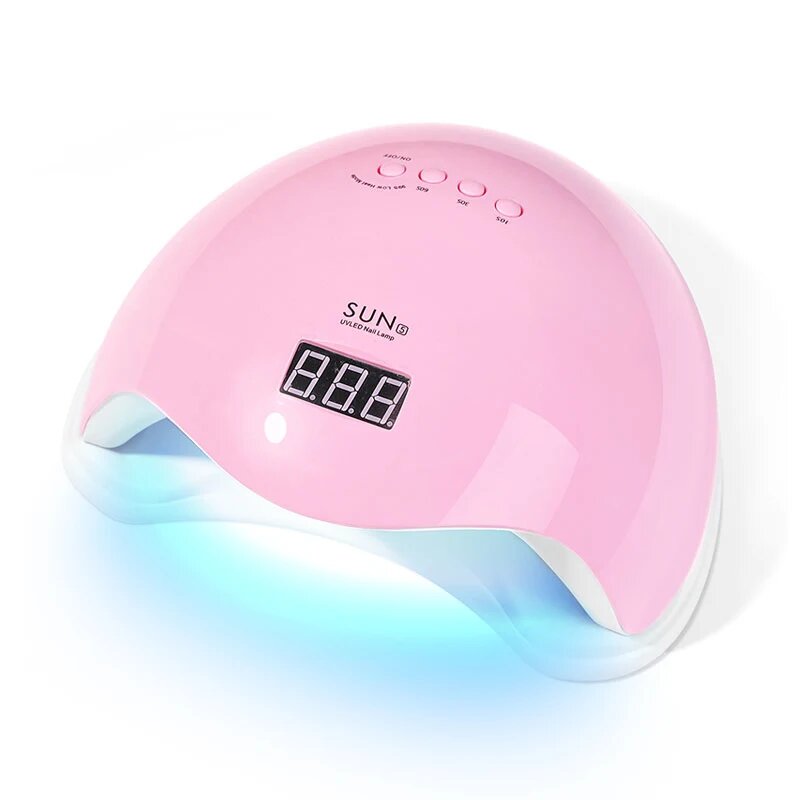 LED UV лампа для ногтей Sun 5 Pink EU 48W