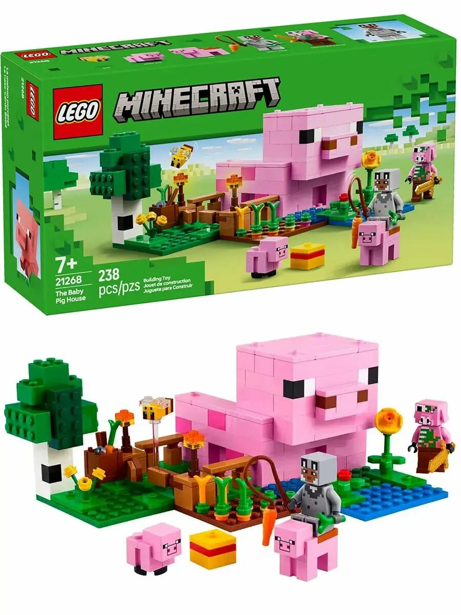 Конструктор LEGO Minecraft 21268 Дом поросёнка