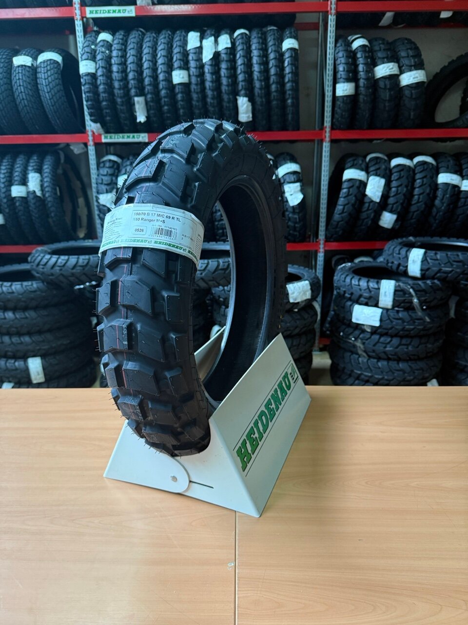 Мотошина Heidenau K60 Ranger 150/70 B - 17 M/C 69R TL M+S задняя эндуро
