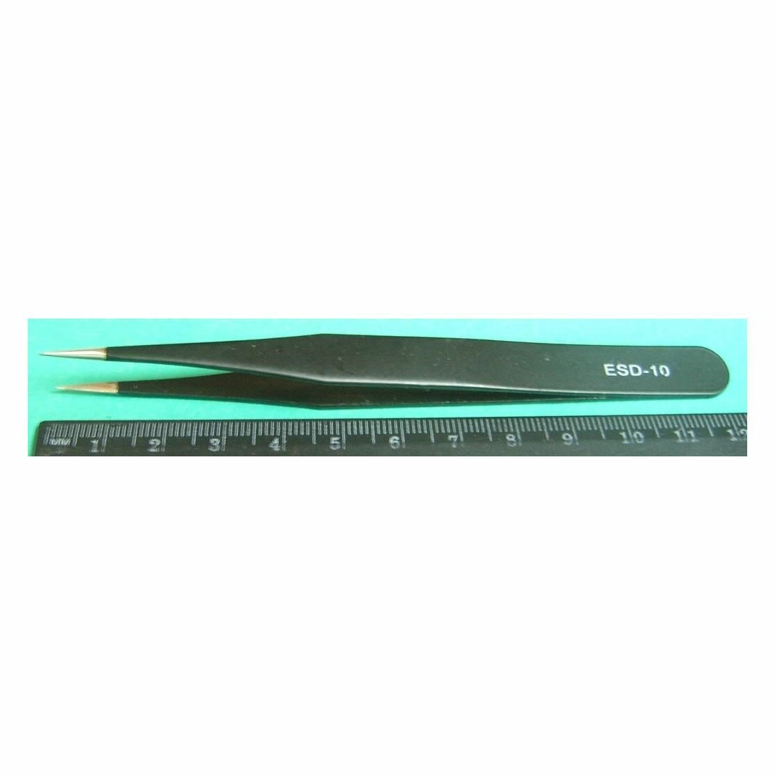 Пинцет 10ESD острый