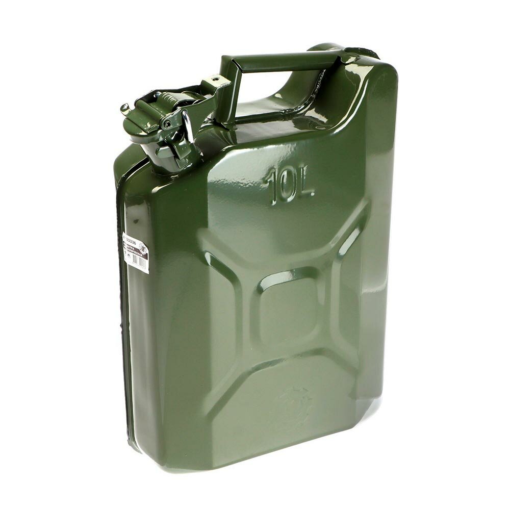 Канистра 10л металл для ГСМ Garde зеленая GCM010G