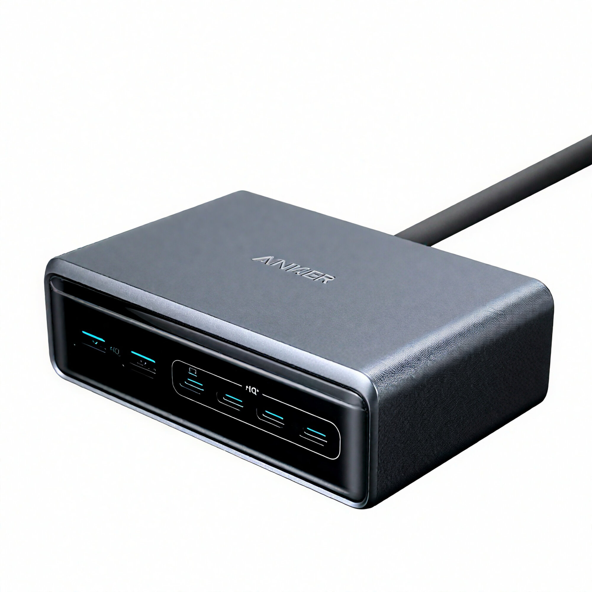 Зарядная станция Anker, GaN, 200Вт, для iPhone 16/17, с быстрой зарядкой