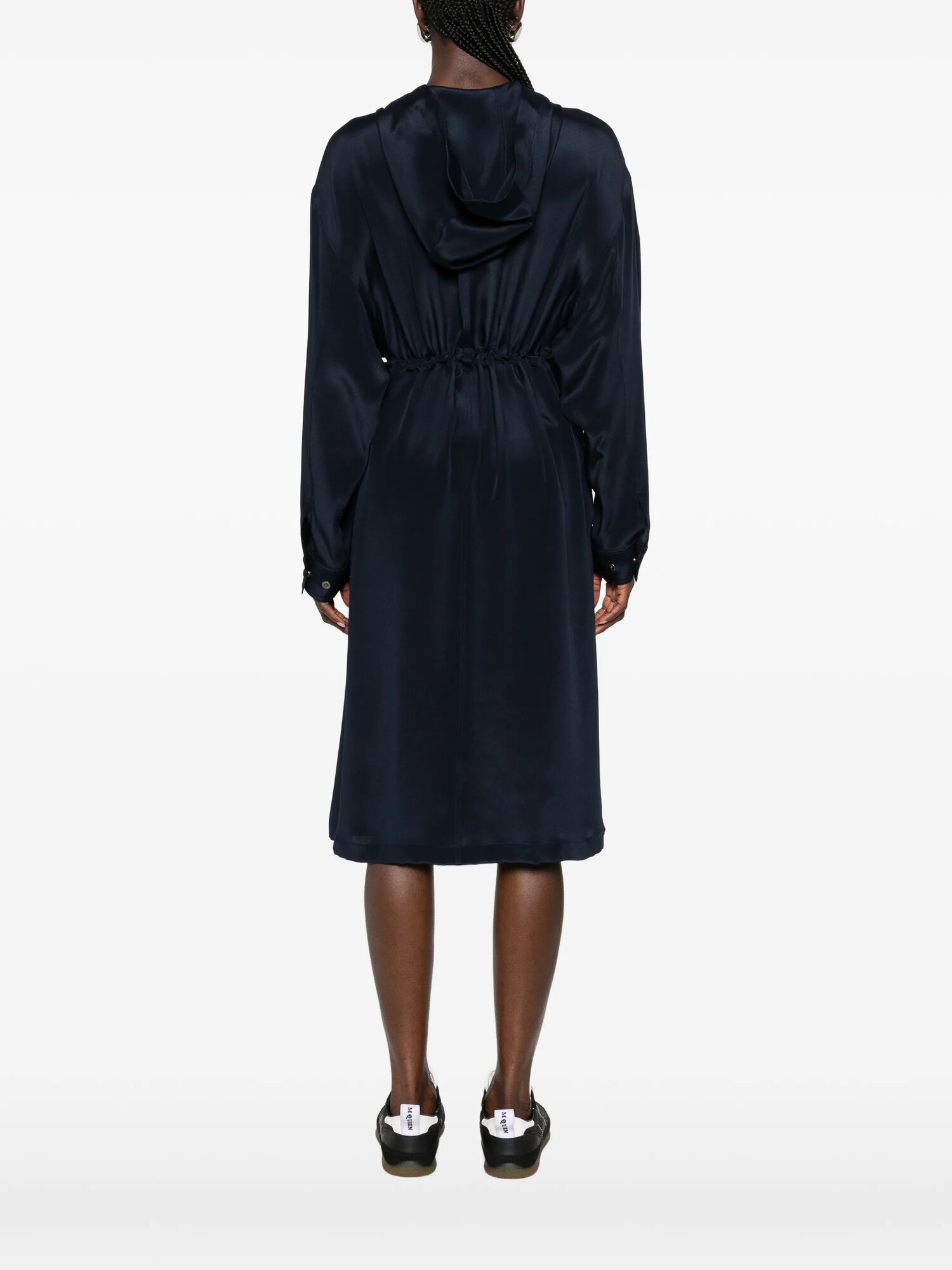 Пальто Max Mara Drawstring hooded coat, размер 44 — фото 1