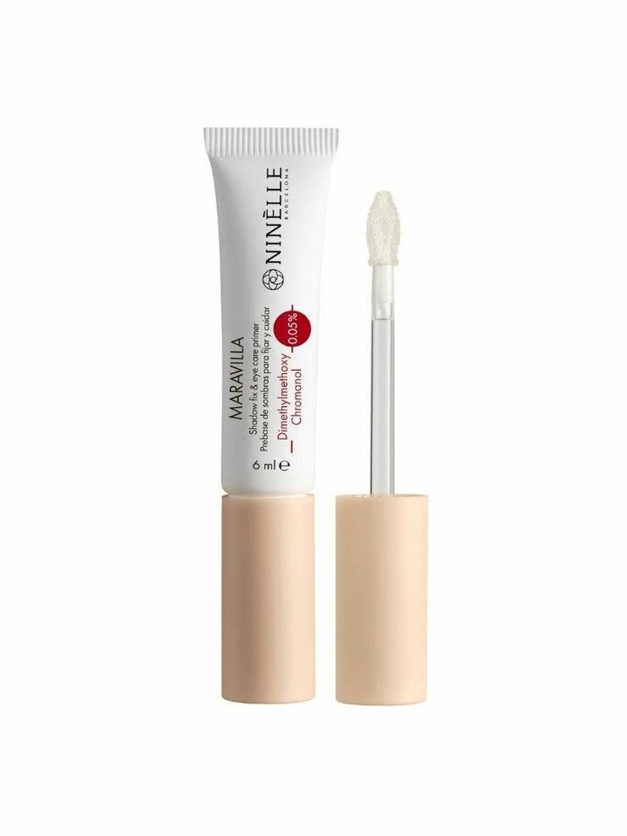 Ninelle База под тени для век стойкий цвет и уход Maravilla Shadow Fix & Eye Care Primer, 6 мл