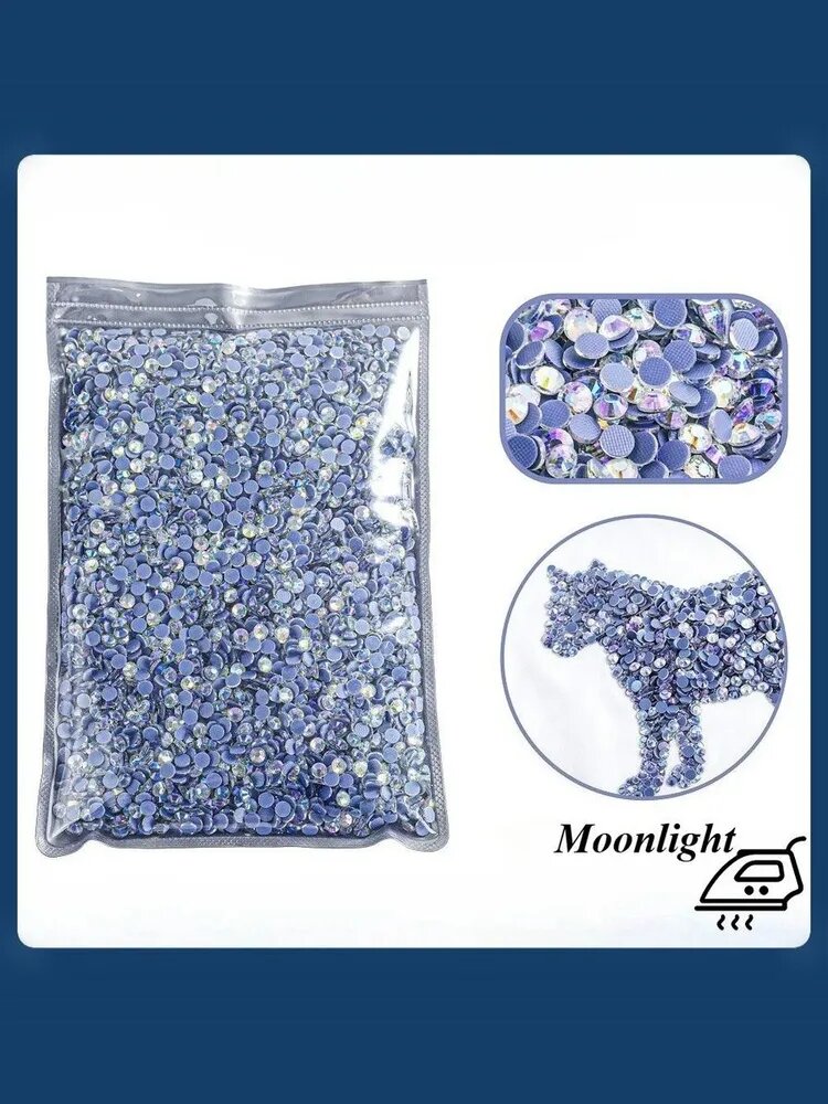 Moonlight 7200 штук SS20 крупной упаковки оптом высококачественные DMC горячие стразы для одежды, сумок, обуви, чехлов для телефонов, аксессуаров и украшений