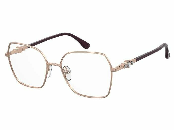 Оправа Pierre Cardin P.C. 8930 DDB, тип оправы ободковая, материал оправы металл, пол женские, форма оправы многоугольная