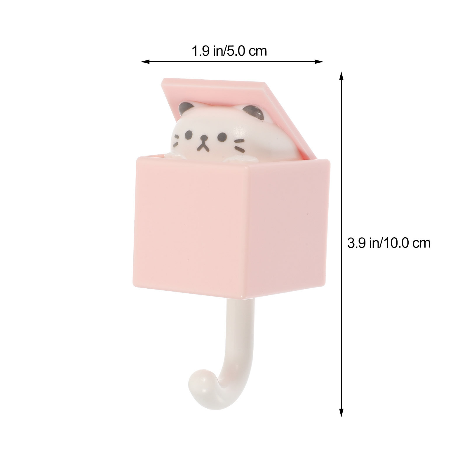 2 Штуки Самоклеющиеся Крючки Для Полотенец Ключей И Шапок 10X5X4.5Cm
