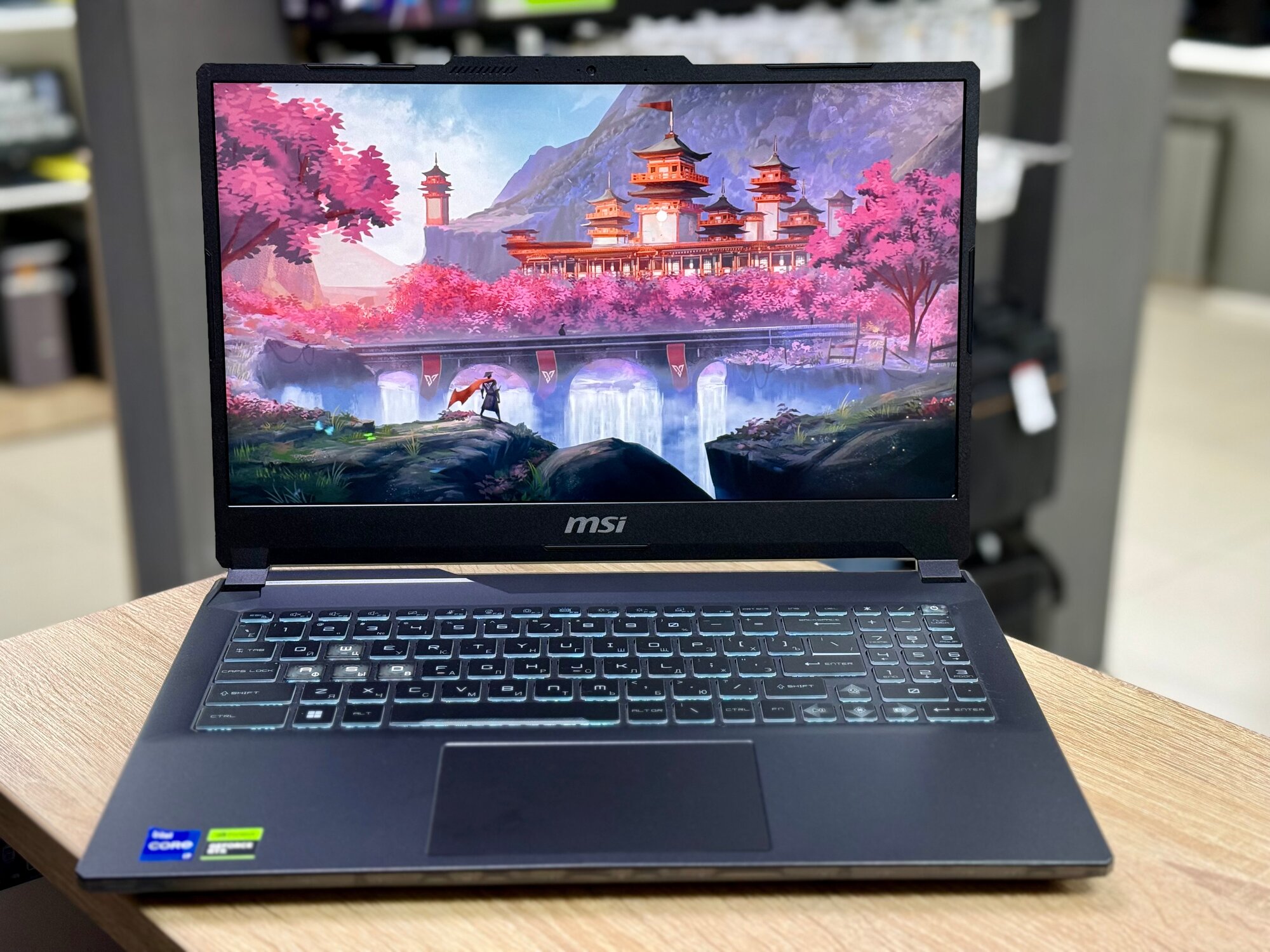 Ноутбук MSI Cyborg 15 A12VF-868RU/i7-12650H/RTX4060/16/512