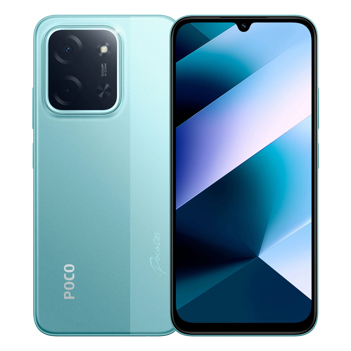 Смартфон Xiaomi POCO C85 8/256 ГБ РСТ, Dual nano SIM, зеленый