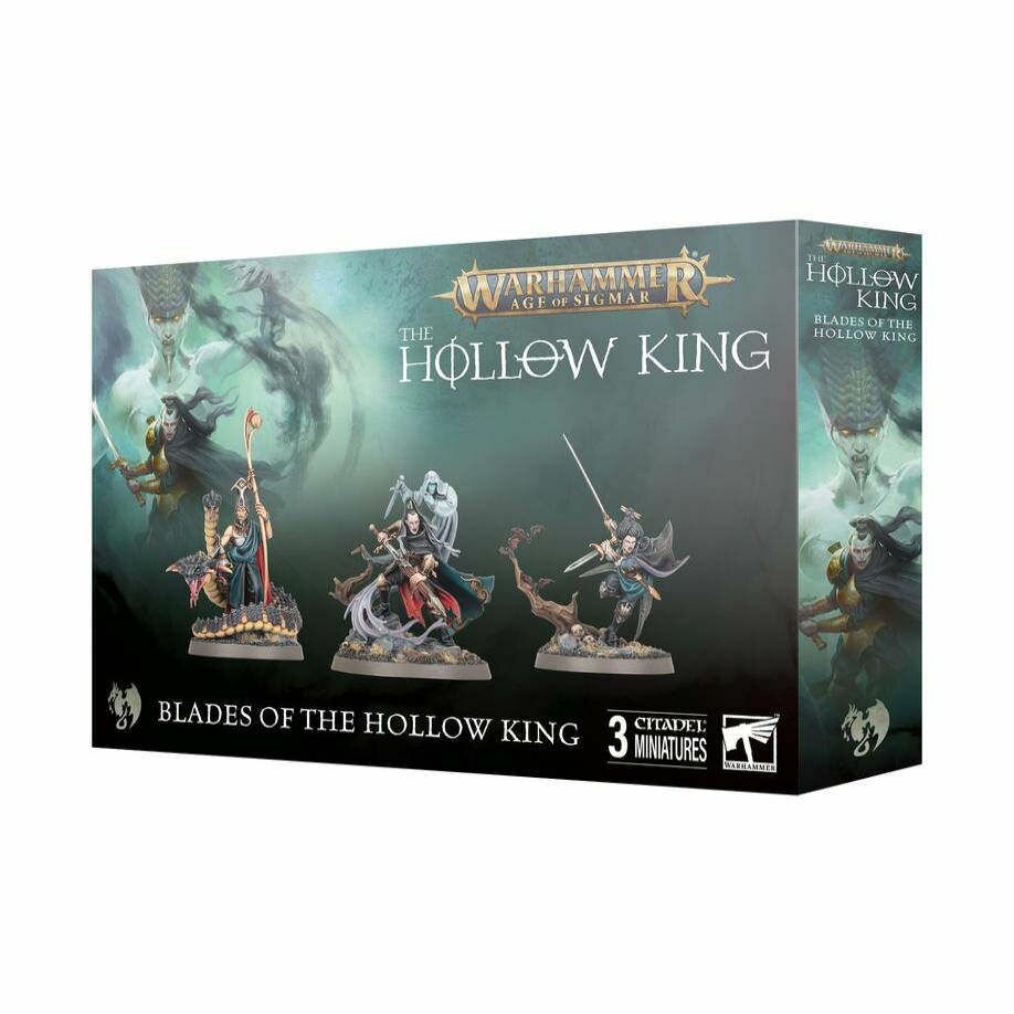 Warhammer Age of Sigmar Soulblight Gravelords Blades of the Hollow King элитный отряд Синдиката Пустого Короля набор миниатюр