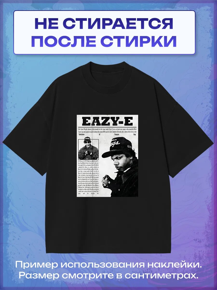 Термонаклейка Eazy-e — фото 1