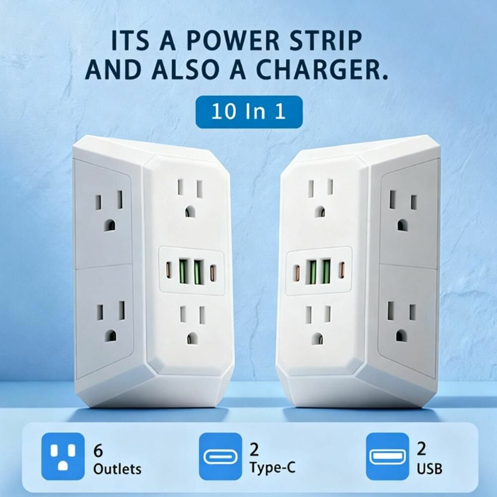USB Type-C сетевой адаптер — фото 1