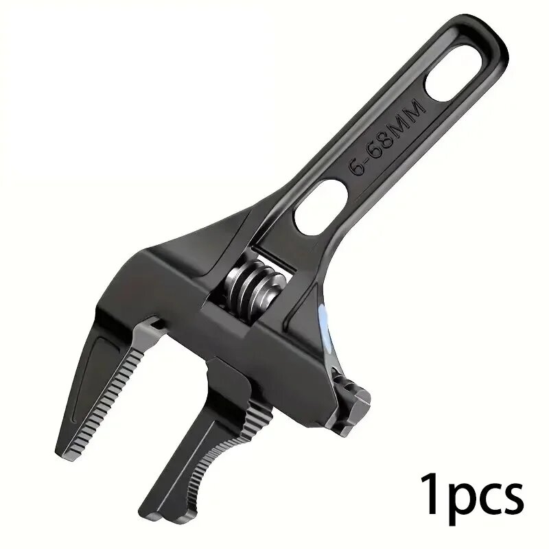 Многофункциональный сантехнический ключ из высокоуглеродистой стали Black-1pc