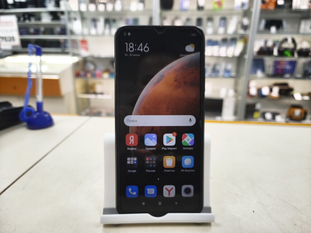 Смартфон Xiaomi Redmi 9A 2/32 ГБ RU, Dual nano SIM, темно-серый