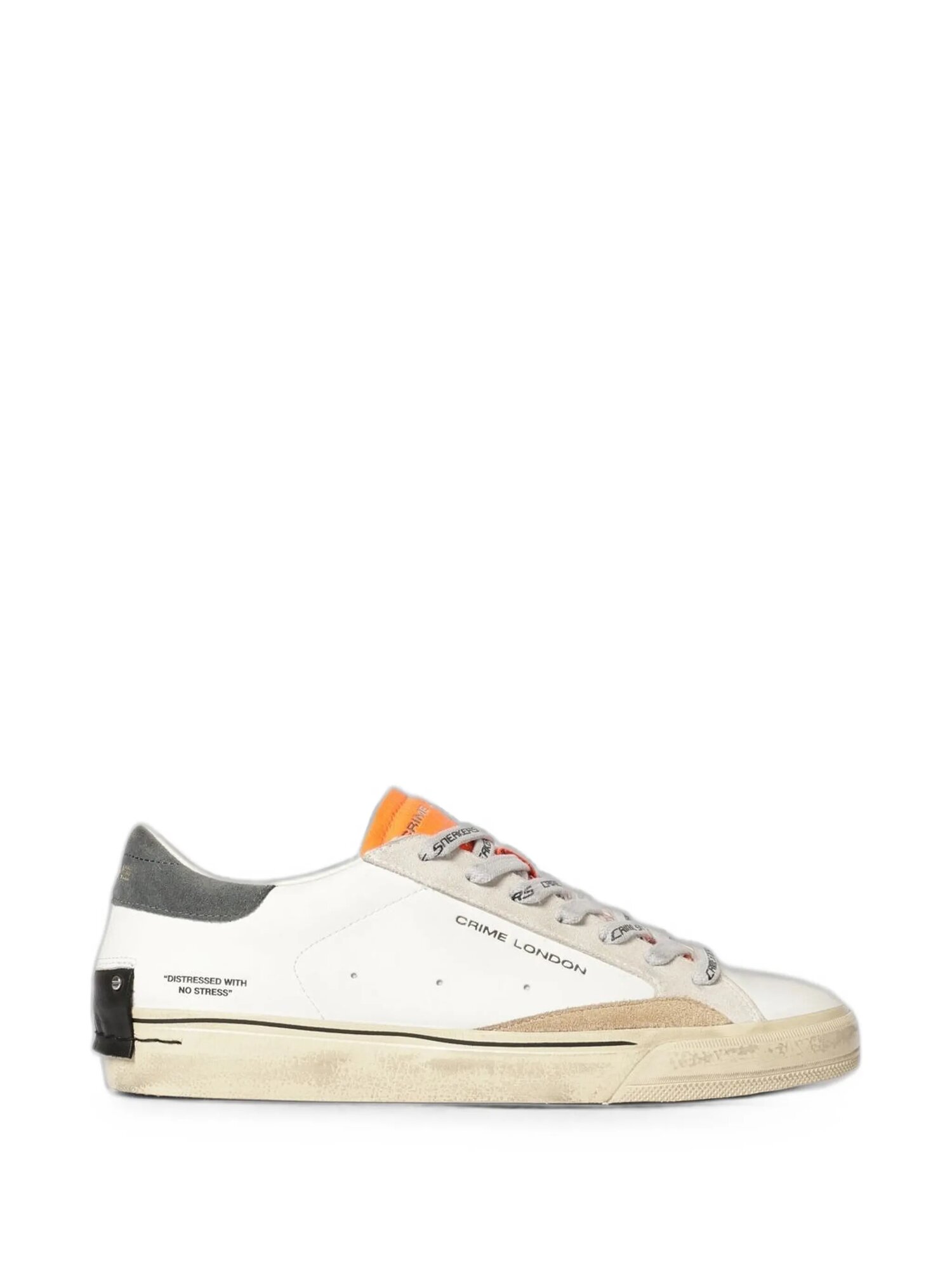 Кроссовки Distressed leather sneakers