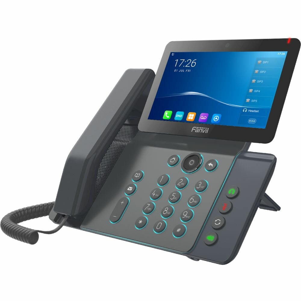 IP-телефон Fanvil V67 чёрный для офисной телефонии
