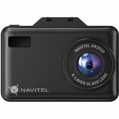 Видеорегистратор автомобильный Navitel XR2550 Full HD, 2.31", Wi-Fi, GPS, чёрный