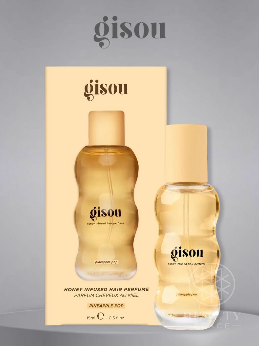 Gisou Парфюм для волос Gisou Honey Infused Hair Perfume (Pineapple Pop), 15ml