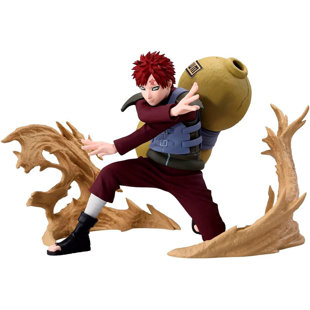 Фигурка Гаары из «Наруто: Ураганные хроники» (линейка Виброзвезды Плюс)/ Bandai Naruto Shippuden Vib