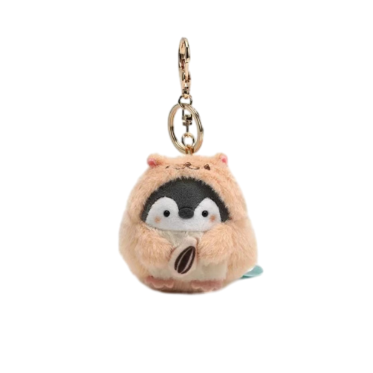 Рюкзак унисекс SEVEN DREAM Милый рюкзак-пингвин, плюшевый брелок, 10CM EU, Little Penguin[Pink Hamsters]