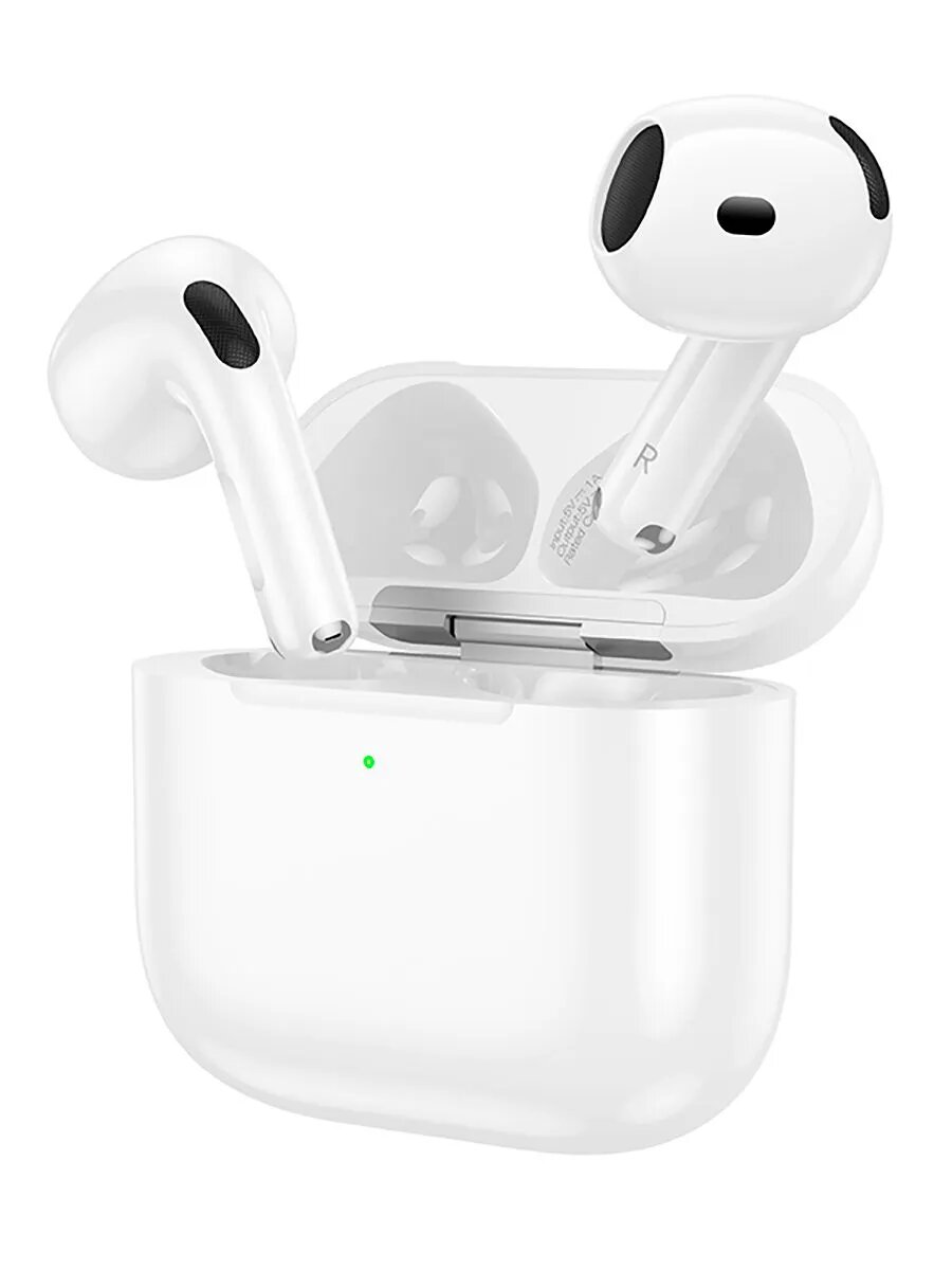Наушники Bluetooth Hoco EW83, в кейсе, сенсорные, цвет белый