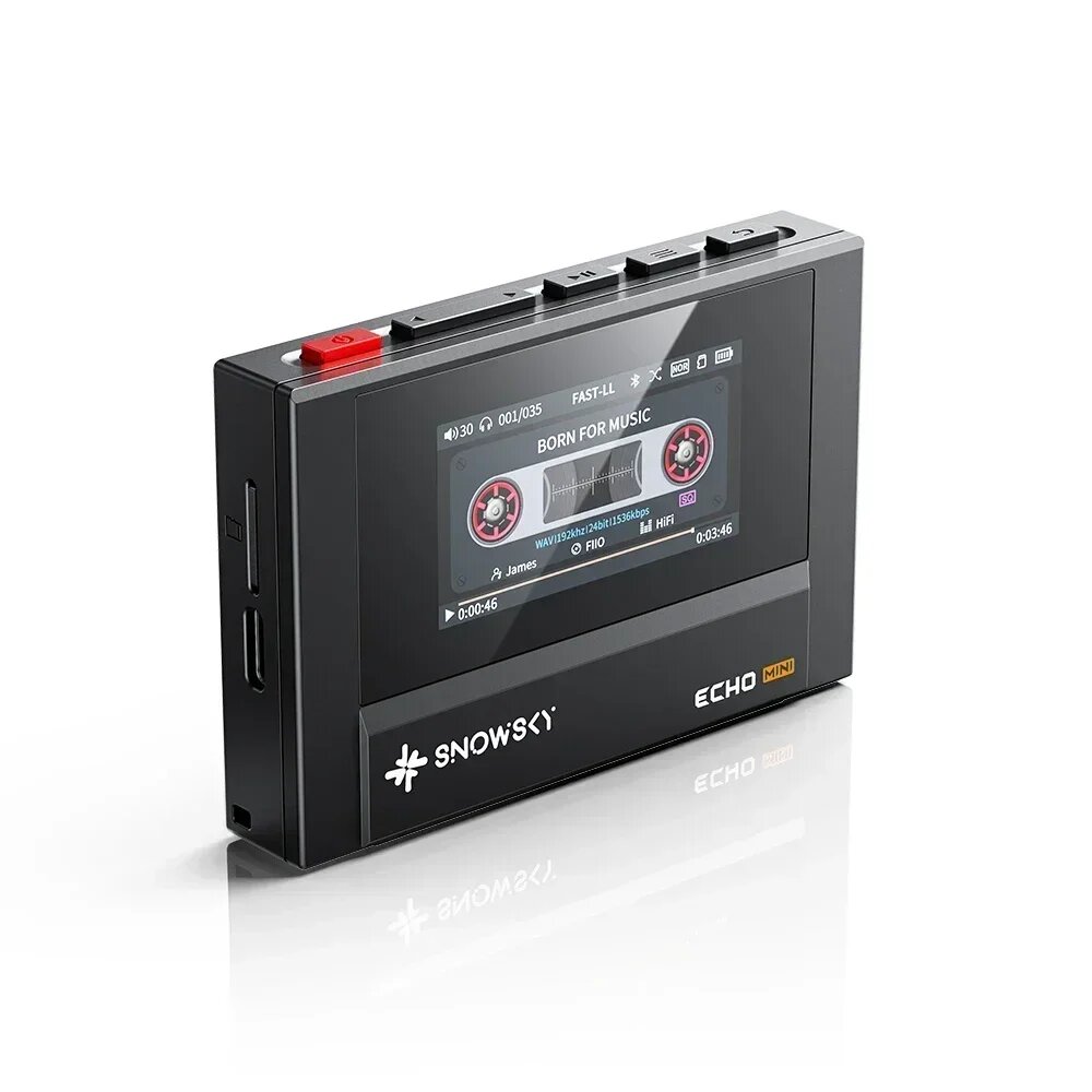 Fiio Snowsky Echo Mini 8 ГБ MP3-плеер Красный, Черный, black
