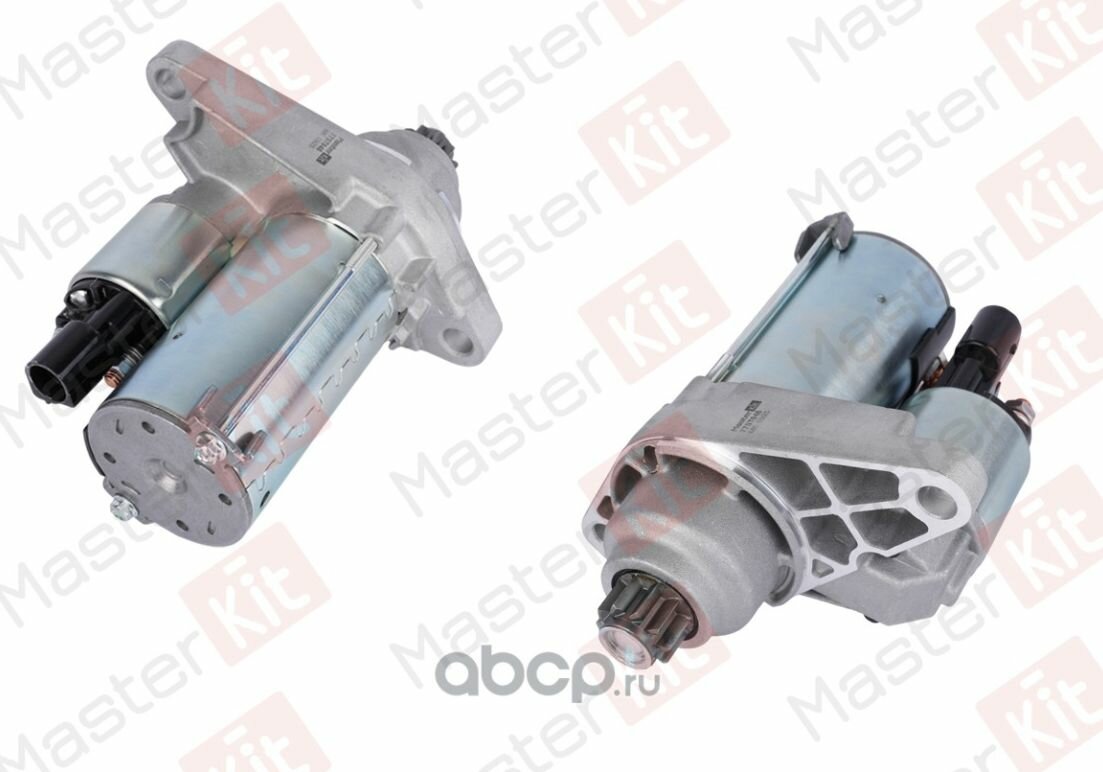 Стартер Skoda Rapid 2012 - 2017, Volkswagen POLO 2001 - 2017 1.2-1.6 (1.1кВт), MasterKit 77ST046